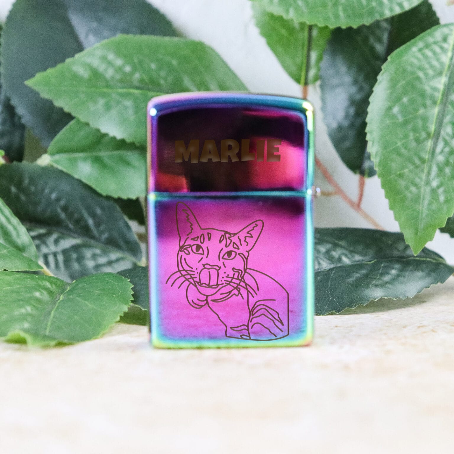 Your Outline Engraved Lighter - CustomKings