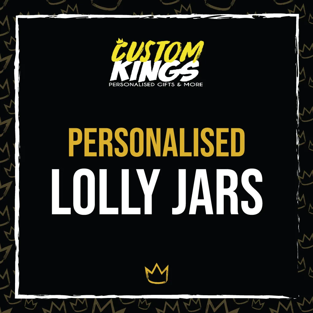 Personalised Lolly Jars Australia | Custom Engraved Sweet Gifts ...